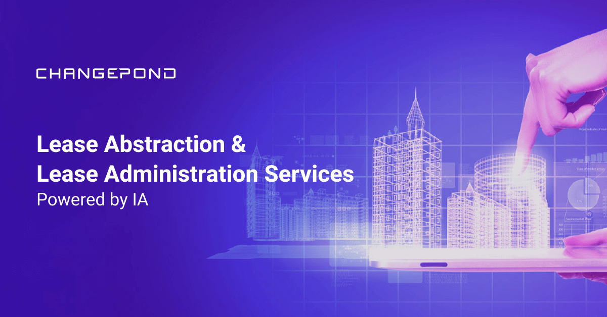 Lease abstraction services powered by Intelligent Automation